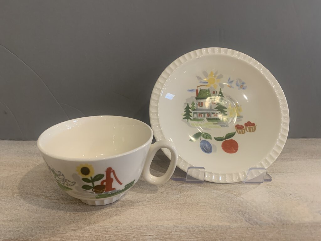 Harmony House By Salem Farmer In The Dell Cup & Saucer – Starboard Home