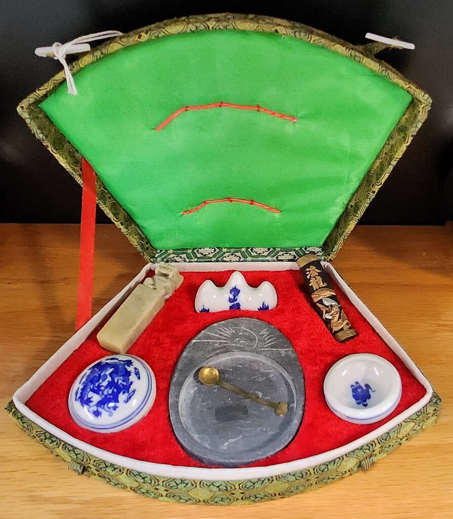 Vintage Chinese Calligraphy / Chop Set – Starboard Home