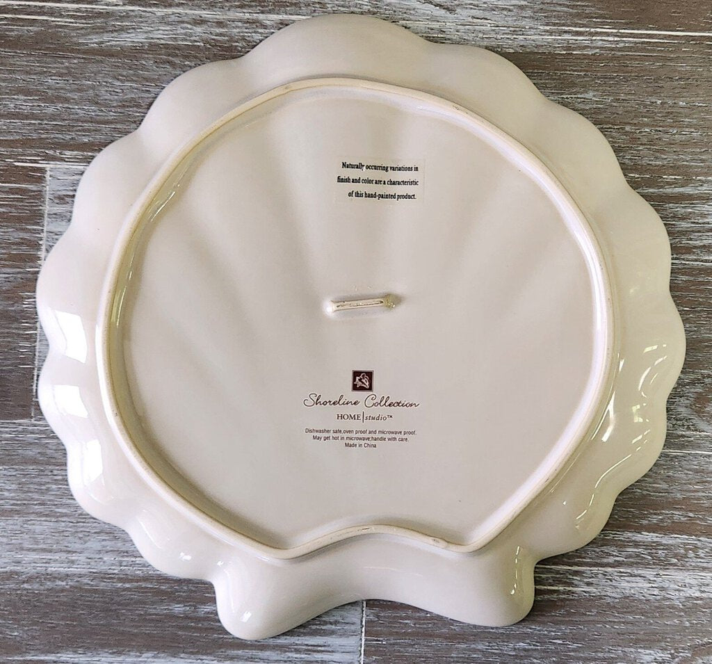Shoreline Collection Home Studio Scallop Shell Plate – Starboard Home