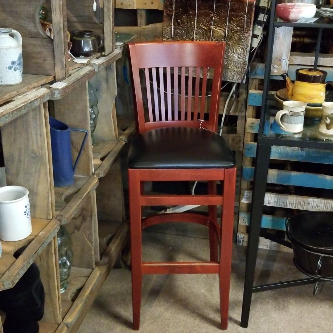 Slat Back Bar Stool 30" – Starboard Home