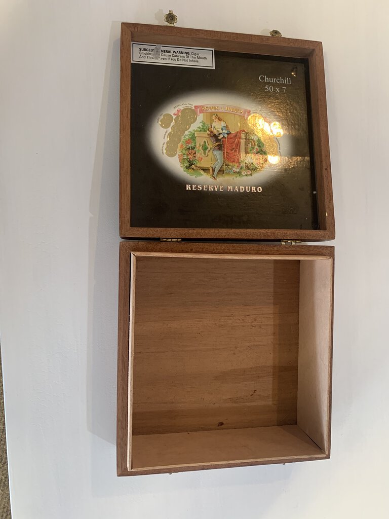 Churchill Cigar Box – Starboard Home